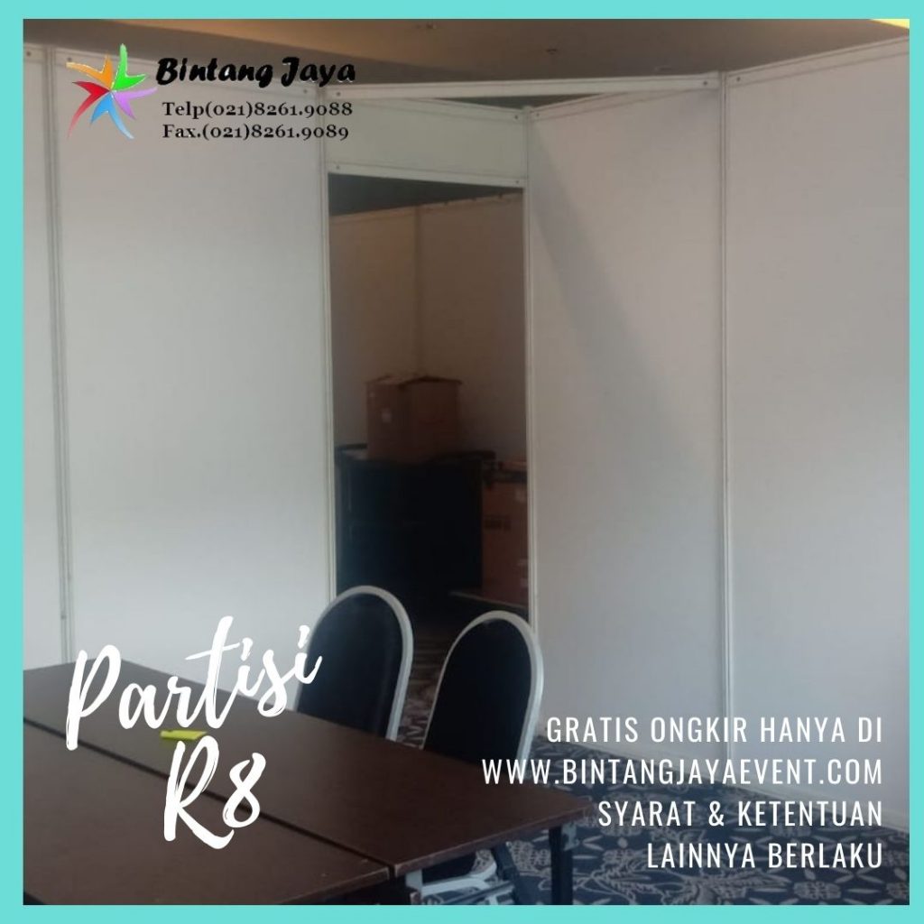 Sewa Partisi R8 Jakarta Murah Event Tertib – PUSAT PENYEWAAN ALAT PESTA