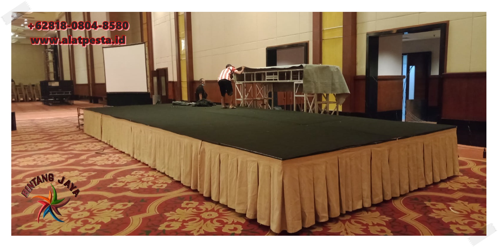 Sewa Panggung Portable Minimalis Daerah Jakarta
