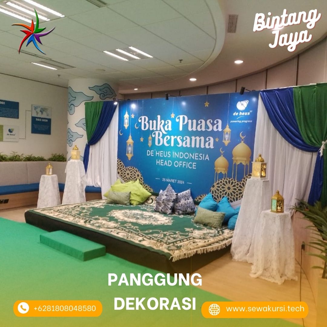 Sewa Panggung Tema Bukber Ramadhan Free Ongkir Wilayah Jatiasih Bekasi ...