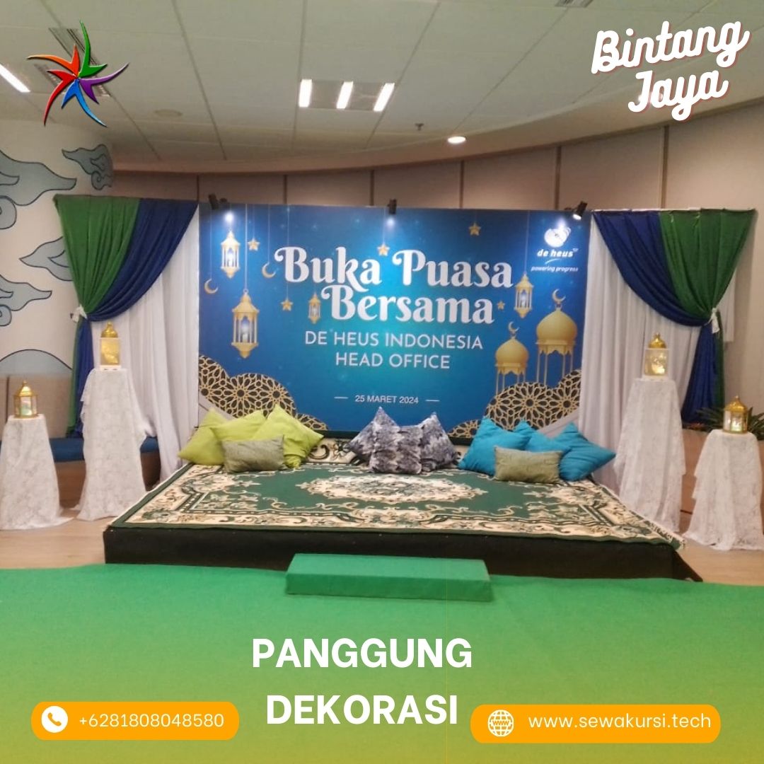 Sewa Panggung Tema Bukber Ramadhan Free Ongkir Wilayah Jatiasih Bekasi ...